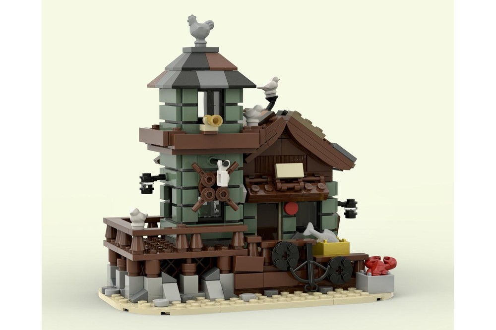 LEGO MOC MOC - Micro Fishing Store by danielbradleyy | Rebrickable ...