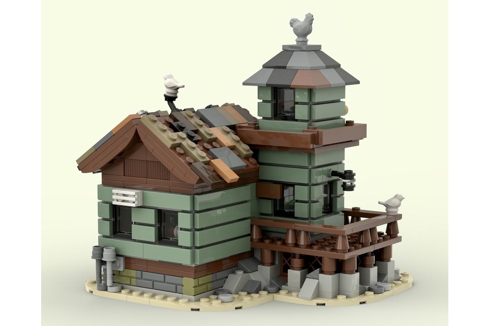 LEGO MOC MOC - Micro Fishing Store by danielbradleyy | Rebrickable ...