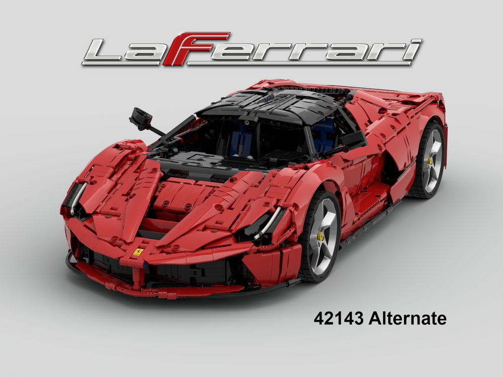 LEGO MOC Ferrari LaFerrari (42143) by ConstructionsByDonat ...