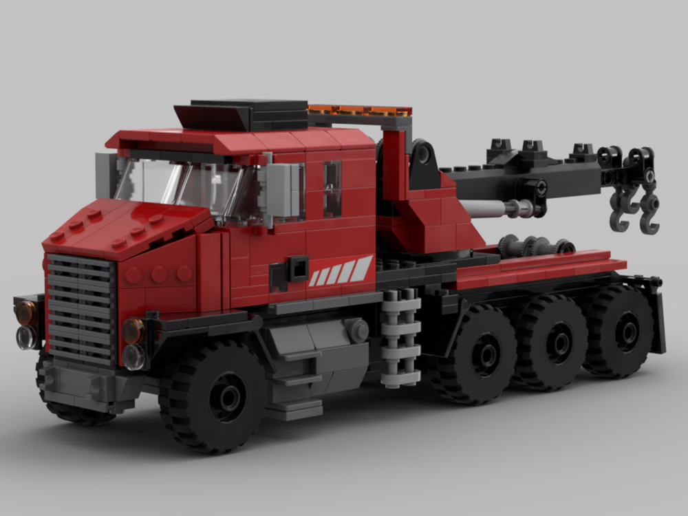 LEGO MOC Oshkosh HET Heavy Wrecker by JIDBrickCreations | Rebrickable ...