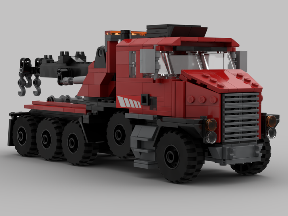 LEGO MOC Oshkosh HET Heavy Wrecker by JIDBrickCreations | Rebrickable ...