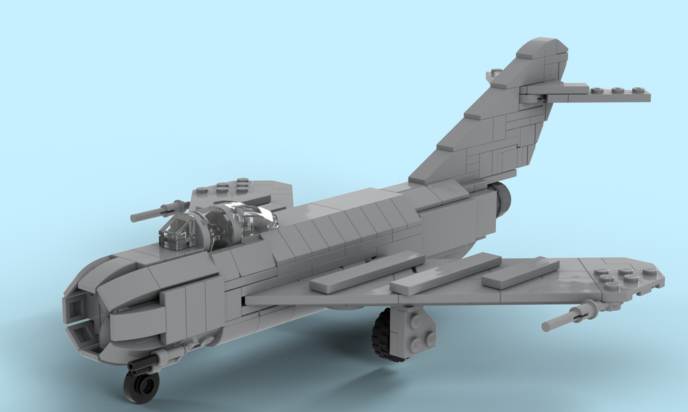 LEGO MOC MiG-17F by eattoaster | Rebrickable - Build with LEGO