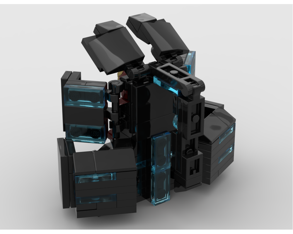 Lego Moc Iron Man Hall Of Armoursuit Up Module Avengers Earths
