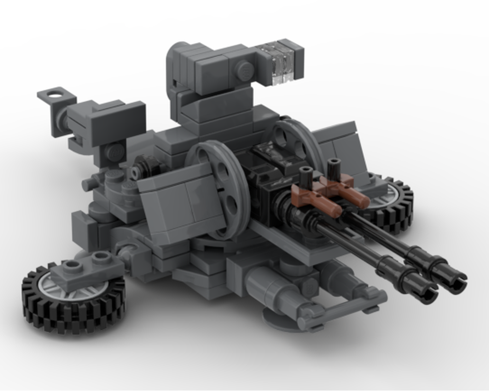LEGO MOC Soviet ZU-23-2 MOC by Milosch | Rebrickable - Build with LEGO