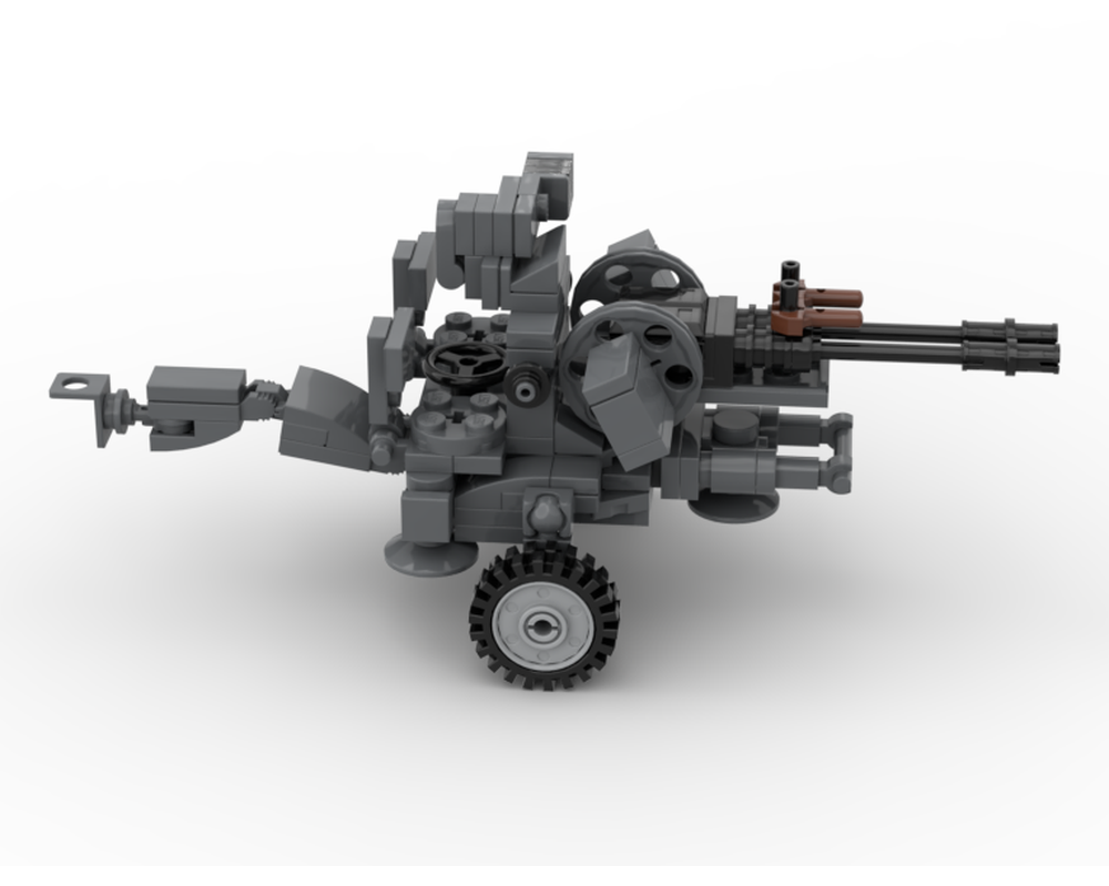 LEGO MOC Soviet ZU-23-2 MOC by Milosch | Rebrickable - Build with LEGO