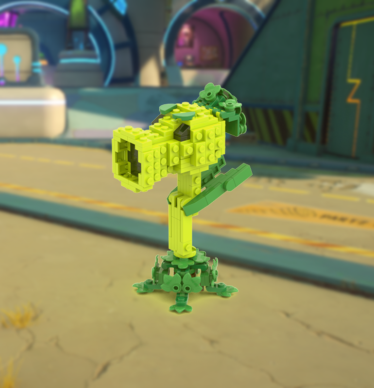 LEGO MOC-194709 PvZ Garden Warfare - Peashooter by legobičas ...