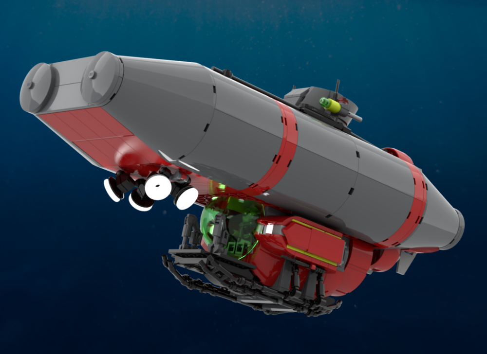 LEGO MOC Deep Sea Exploration Sub by Sawdust_Mocs | Rebrickable - Build ...
