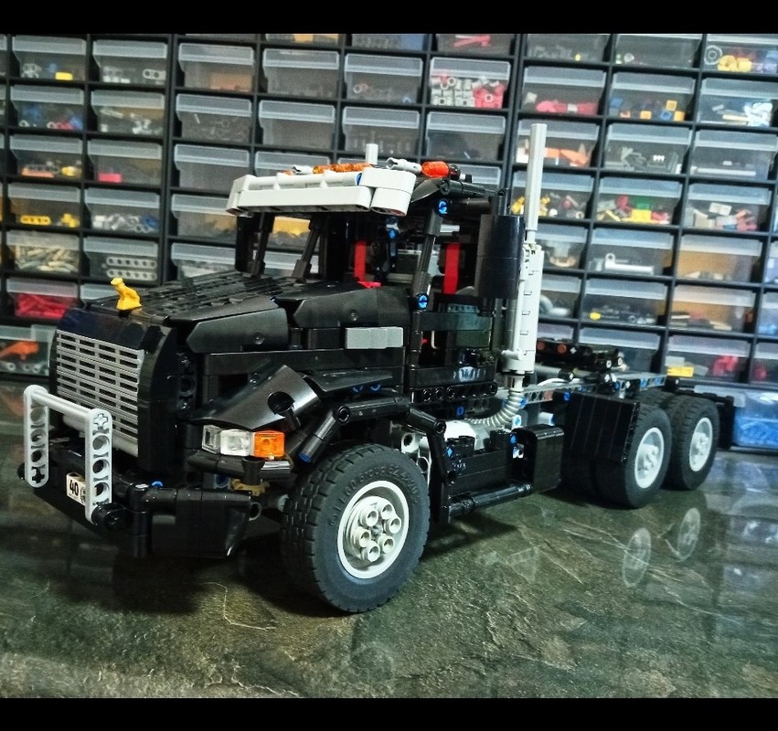 LEGO MOC Mack Granite GU813 by Adam_Brick | Rebrickable - Build with LEGO