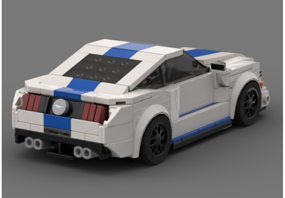 LEGO MOC Ford Mustang VI (Second version) by Wegner | Rebrickable ...
