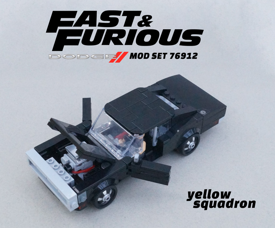 LEGO MOC Fast & Furious Dodge Charger R/T MOD SET 76912 by yellow ...