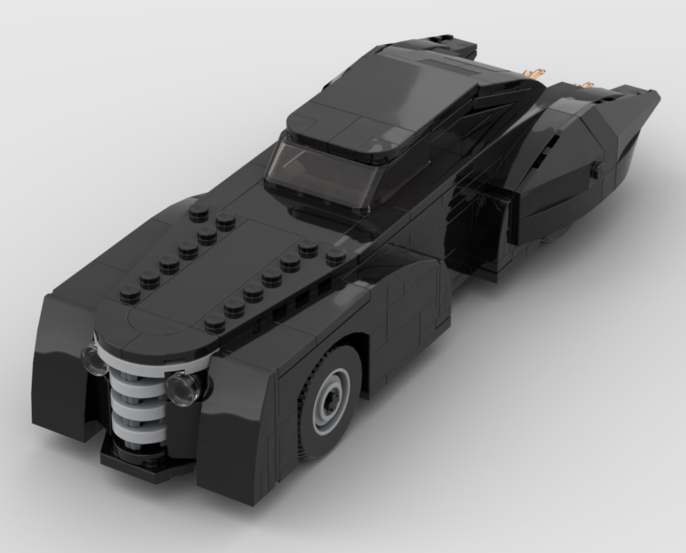 LEGO MOC-194743 Caped Crusader Inspired Batmobile-Like 1940s Hot Rod by ...