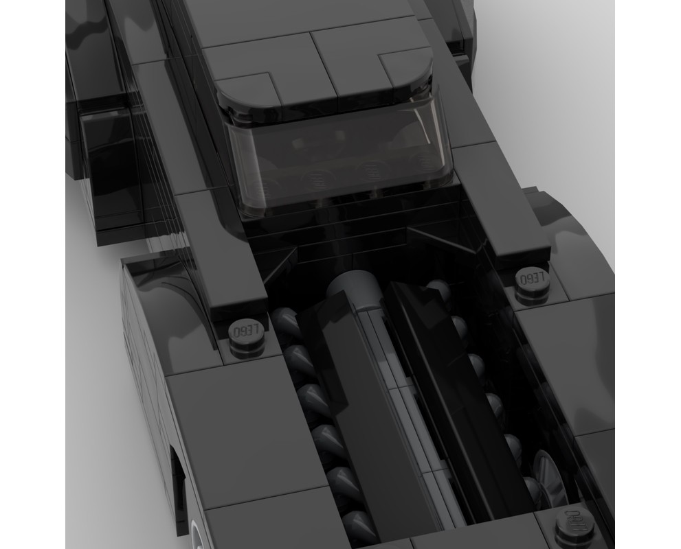 LEGO MOC-194743 Caped Crusader Inspired Batmobile-Like 1940s Hot Rod by ...