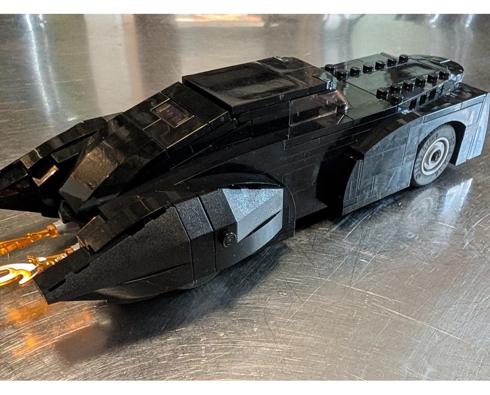 LEGO MOC-194743 Caped Crusader Inspired Batmobile-Like 1940s Hot Rod by ...