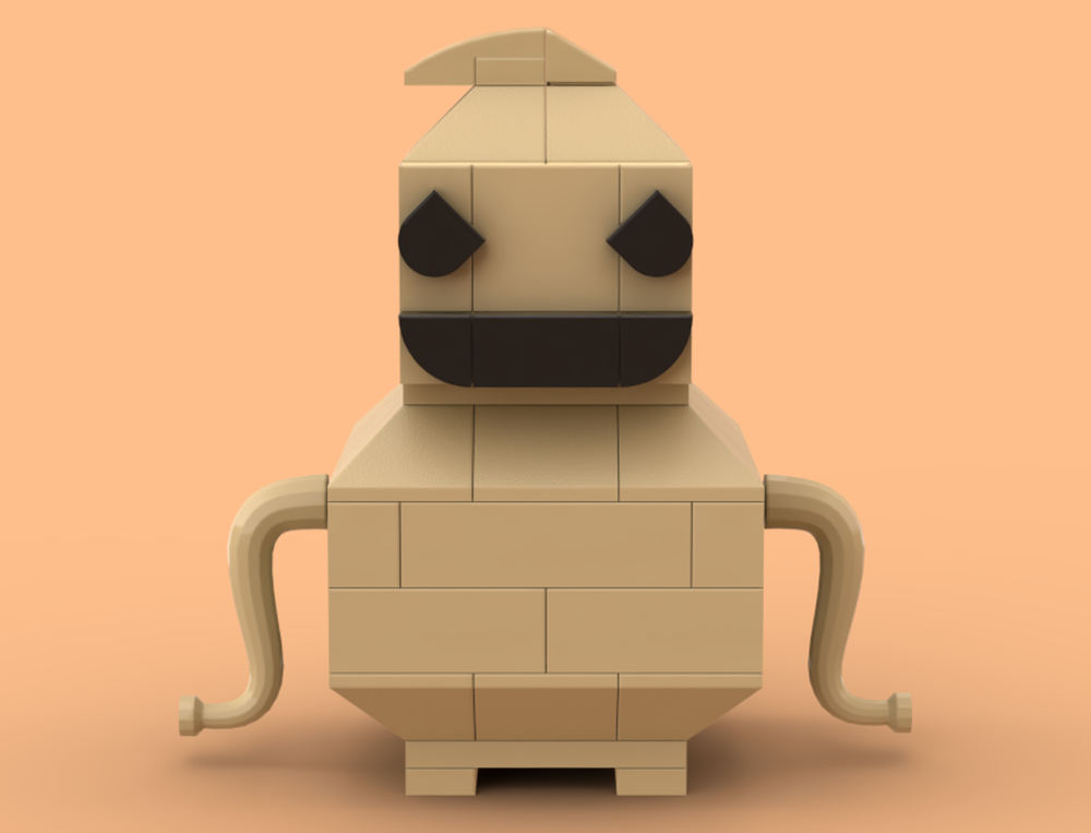 LEGO MOC-194745 oogie boogie by CJsBricks | Rebrickable - Build with LEGO