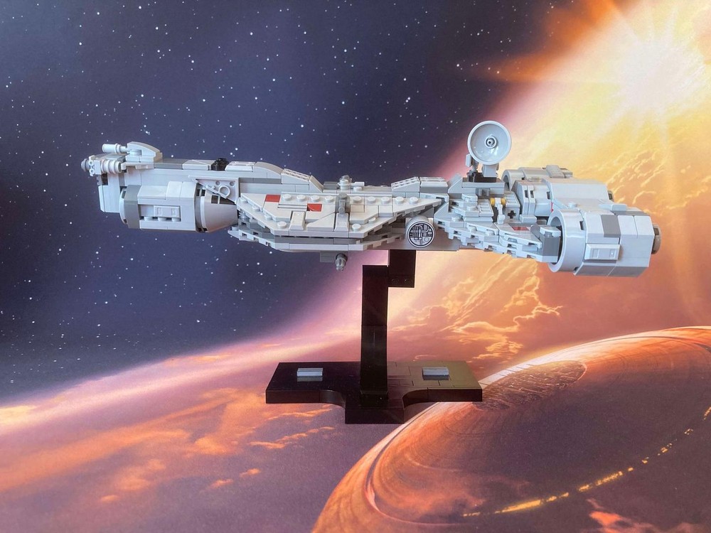 Lego Moc Consular Class Republic Cruiser Midi Scale By Creationcaravan
