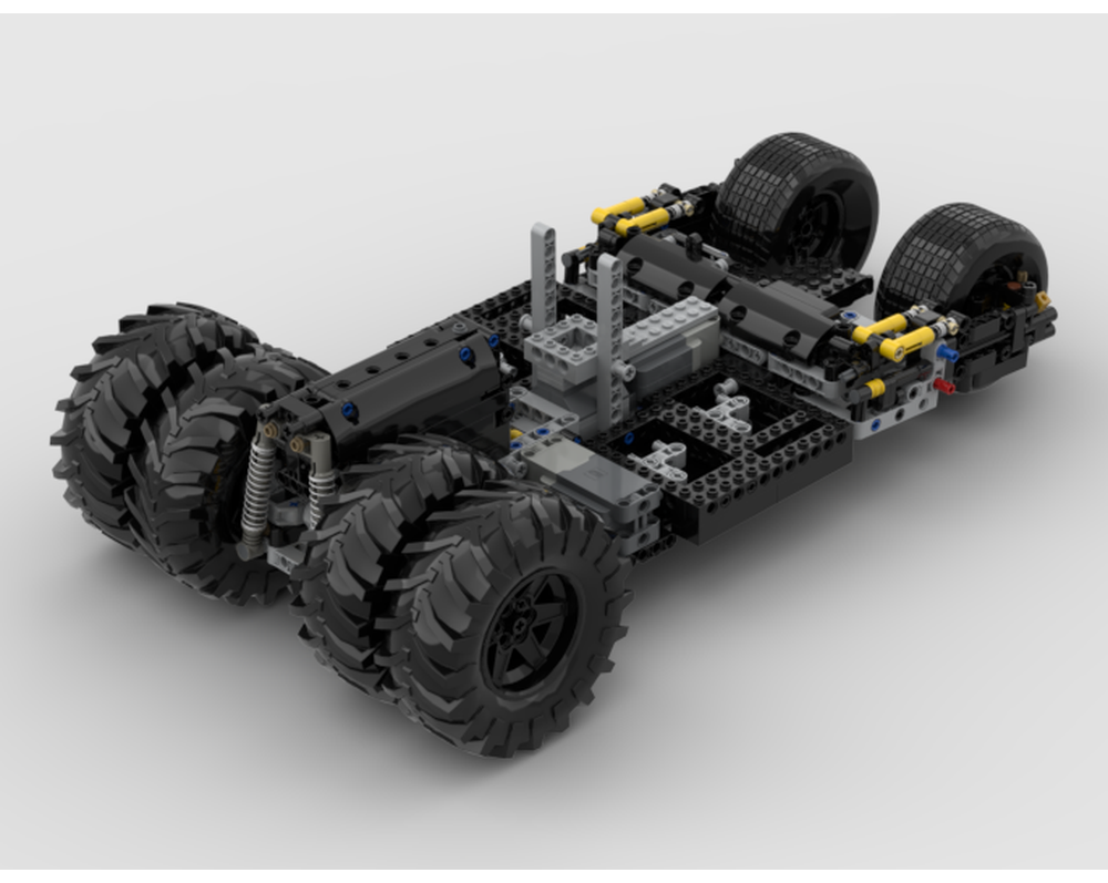 LEGO MOC PoweredUp RC Technic Chassis for UCS Tumbler 76240 by ...