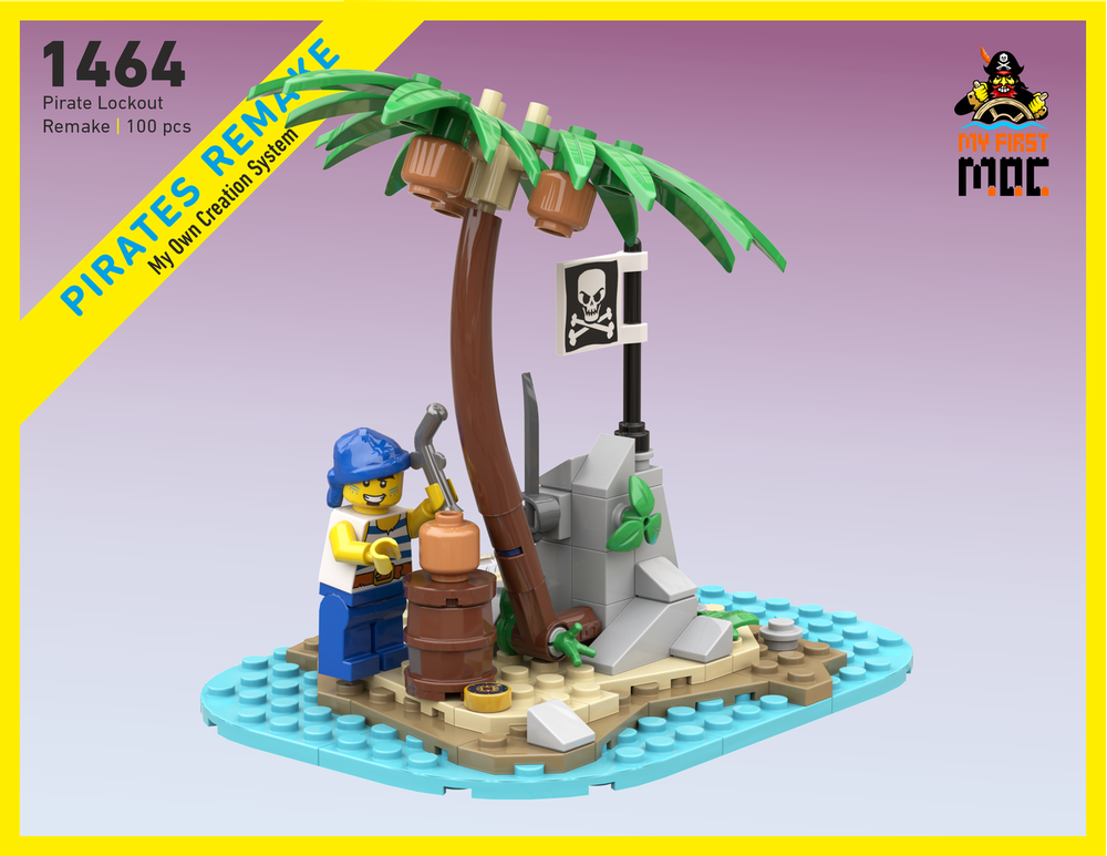 LEGO MOC Pirate Lookout Remake by MyFirstMOC | Rebrickable - Build with ...