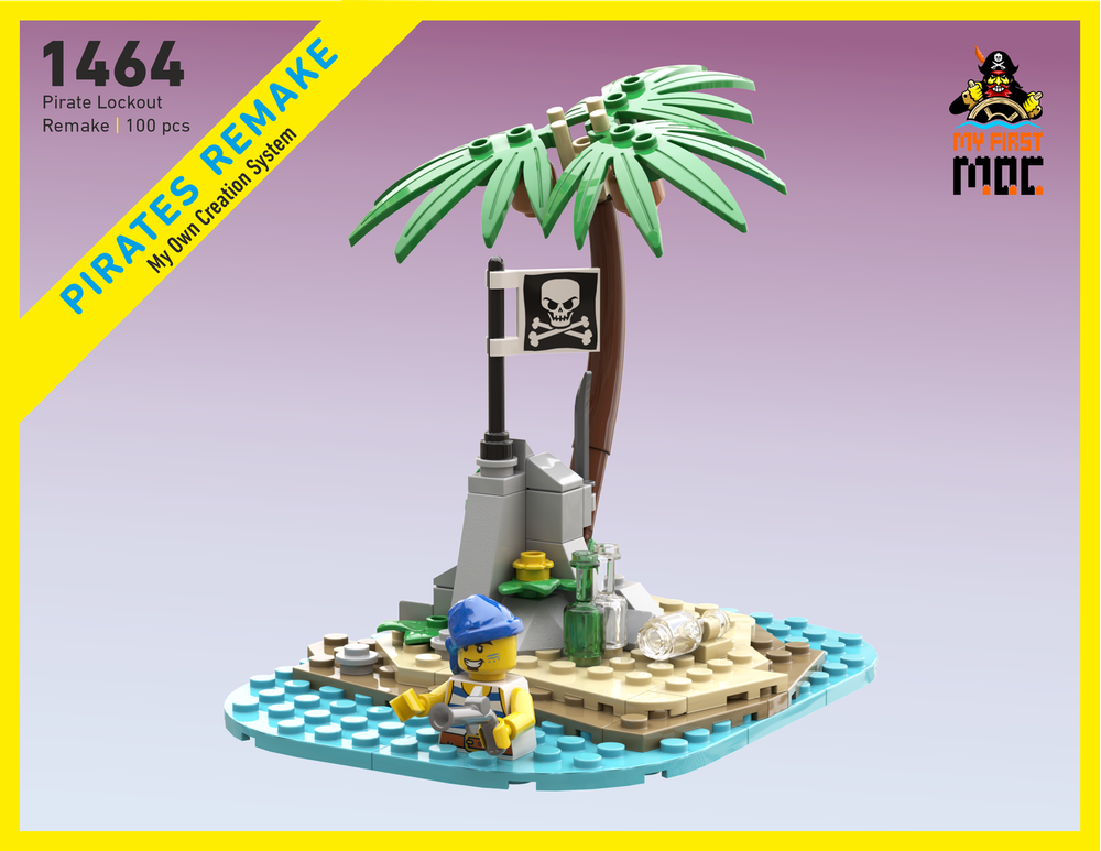 Lego Moc Pirate Lookout Remake By Myfirstmoc Rebrickable Build With