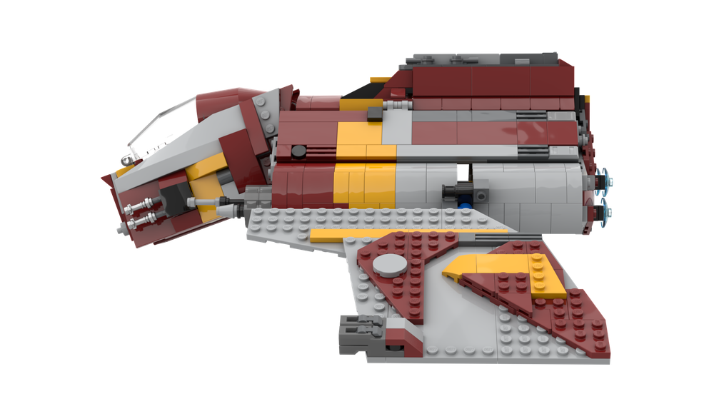 Lego Moc Ahsoka Tanos Nu Class Attack Shuttle 75362 75364