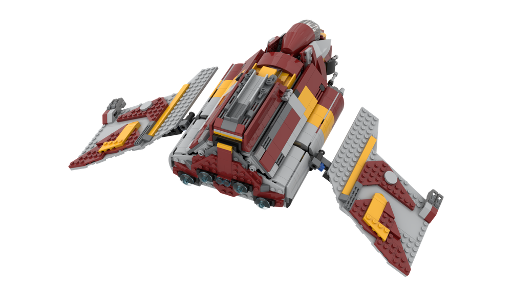 LEGO MOC Ahsoka Tano's Nu-Class Attack Shuttle - 75362 + 75364 ...