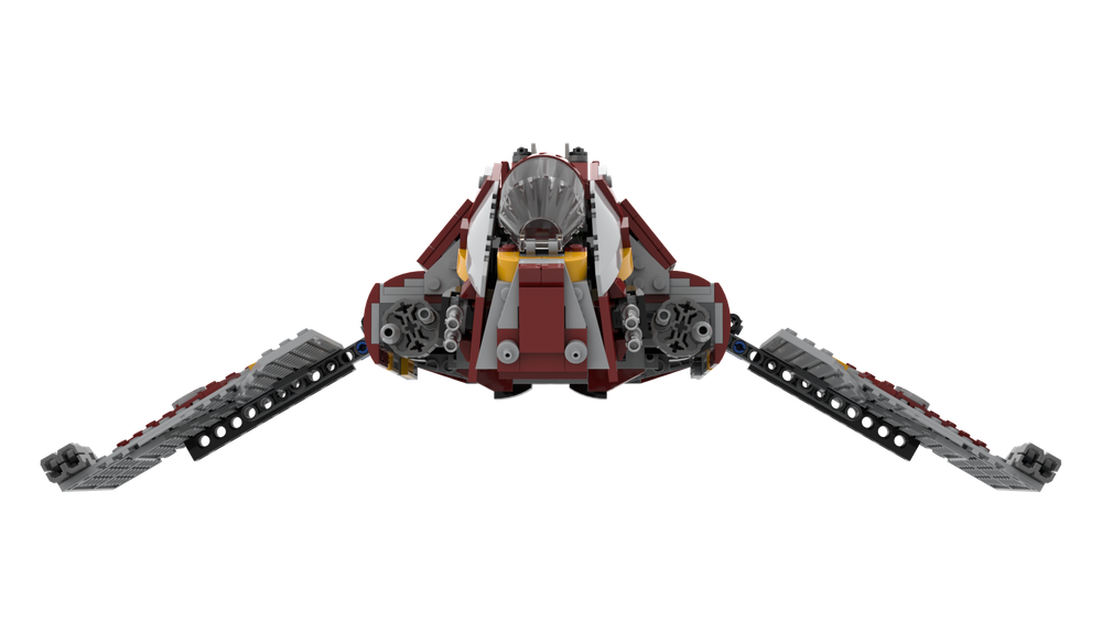 Lego Moc Ahsoka Tanos Nu Class Attack Shuttle 75362 75364