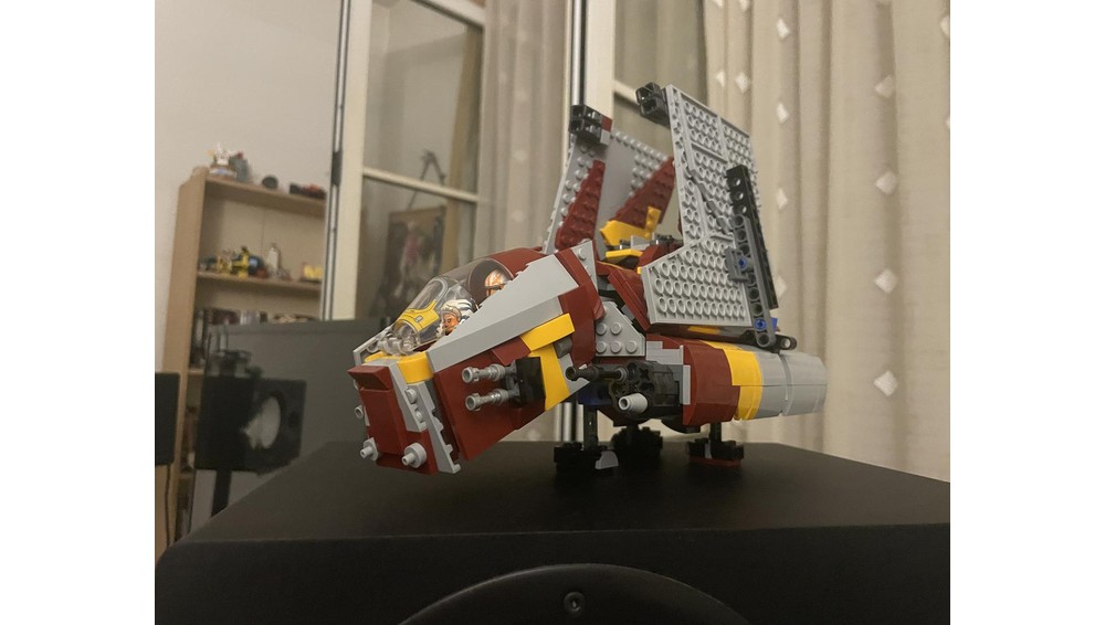 Lego Moc Ahsoka Tanos Nu Class Attack Shuttle 75362 75364