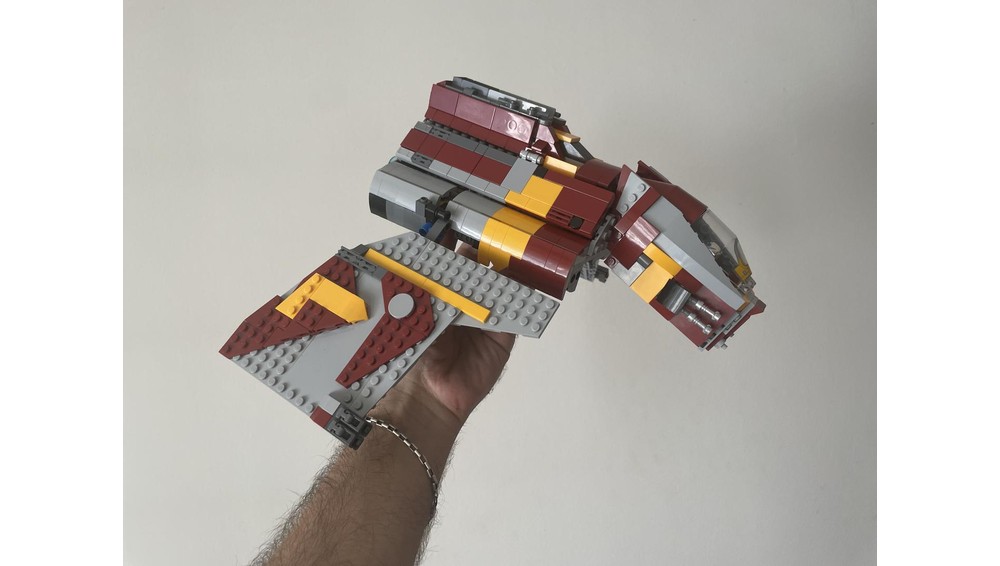Lego Moc Ahsoka Tanos Nu Class Attack Shuttle 75362 75364