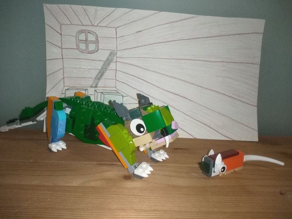 LEGO MOC Cat by EliseuV | Rebrickable - Build with LEGO