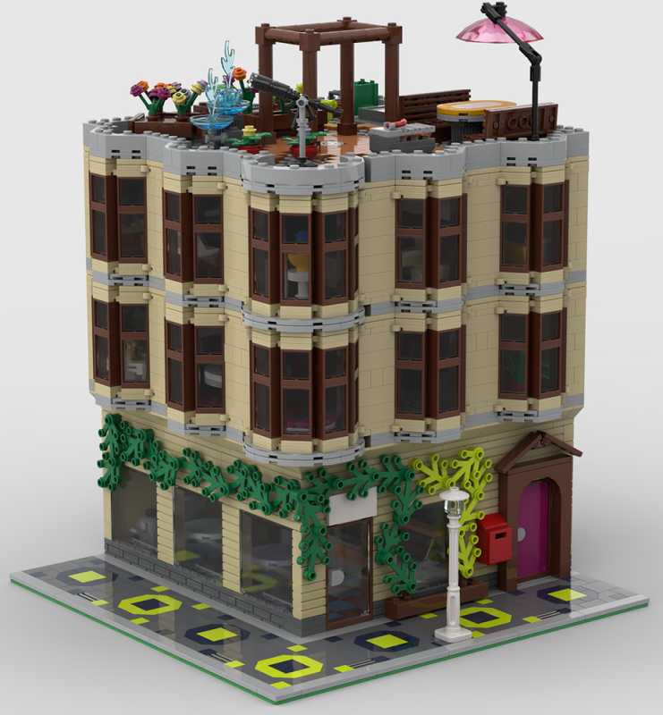 LEGO MOC Just Like Heaven House by Srixon1973 | Rebrickable - Build ...