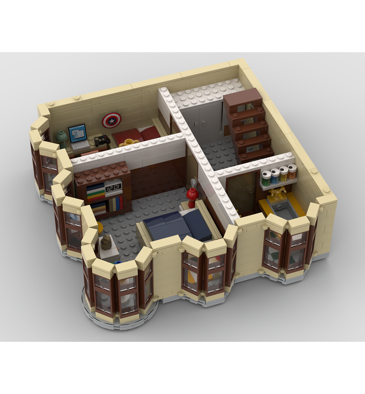 LEGO MOC Just Like Heaven House by Srixon1973 | Rebrickable - Build ...