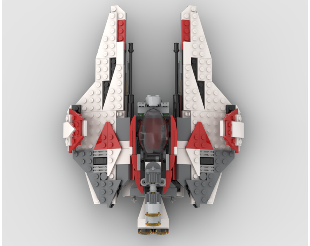 LEGO MOC Jedi Bob's Eta-2 Actis2-class light modded interceptor by ...