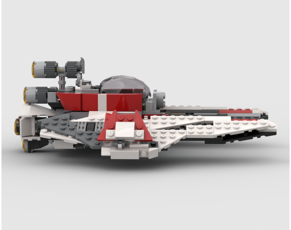 LEGO MOC Jedi Bob's Eta-2 Actis2-class light modded interceptor by ...