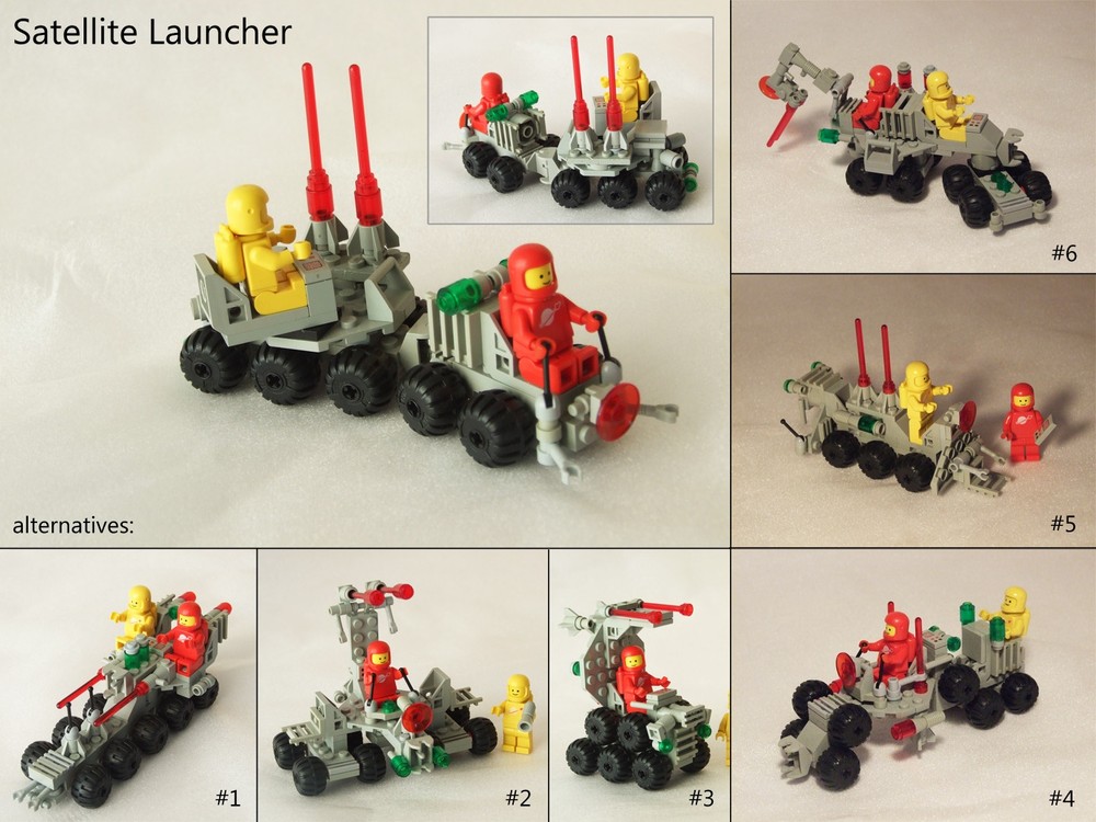 LEGO MOC Satellite Launcher by pturecki | Rebrickable - Build with LEGO