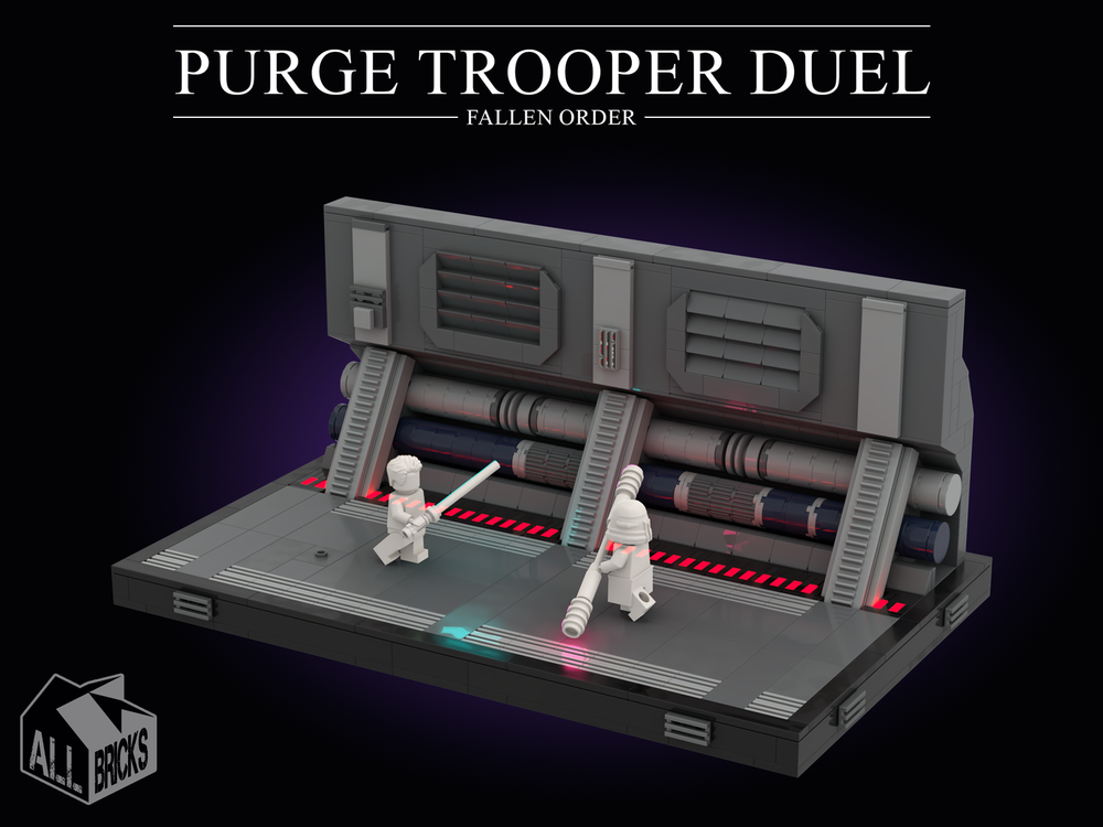 LEGO MOC-194801 Fallen Order: Purge Trooper Duel Diorama by Box All ...