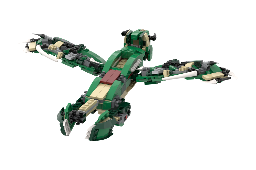 LEGO MOC 2x 31058 Wyvern Dragon Alternate Build by AtlasNoctis ...