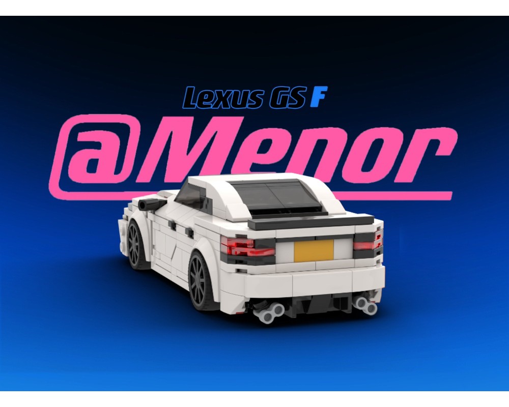 LEGO MOC Lexus GS F-Sport White by Menor | Rebrickable - Build with LEGO