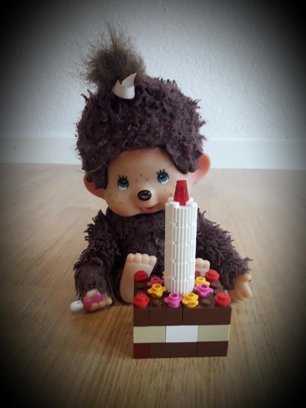 LEGO MOC Birthday cake by princy | Rebrickable - Build with LEGO
