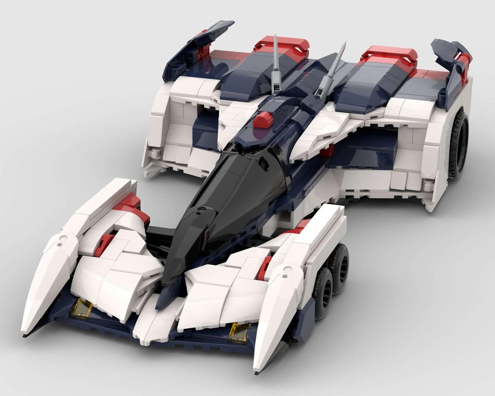 LEGO MOC CYBER FORMULA 002 by 집중 | Rebrickable - Build with LEGO
