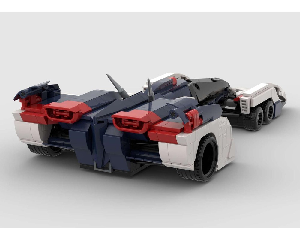 LEGO MOC CYBER FORMULA 002 by 집중 | Rebrickable - Build with LEGO