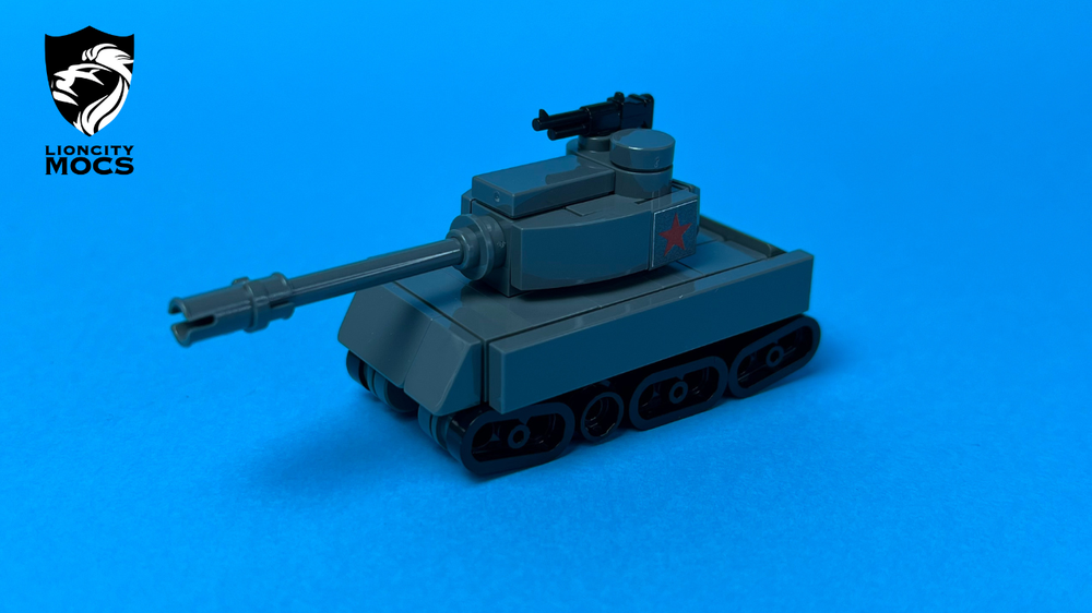 LEGO MOC IS-2 Tutorial (1:120) by Lioncity Mocs | Rebrickable - Build ...