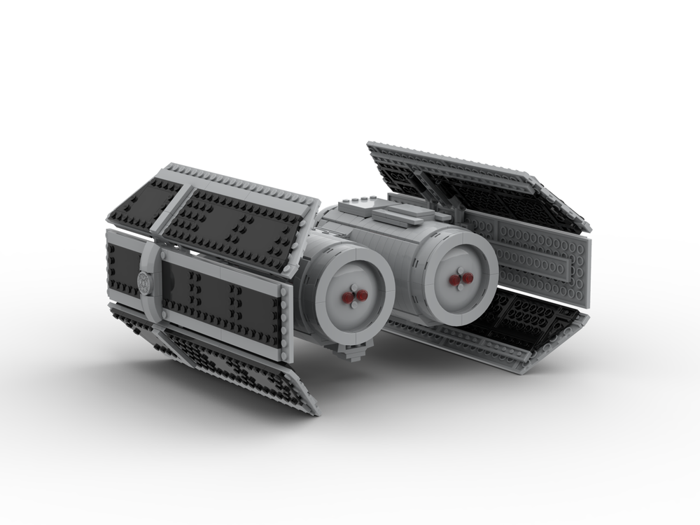 Lego Moc Tiesa Bomber Minifig Scale By Bricksota Rebrickable