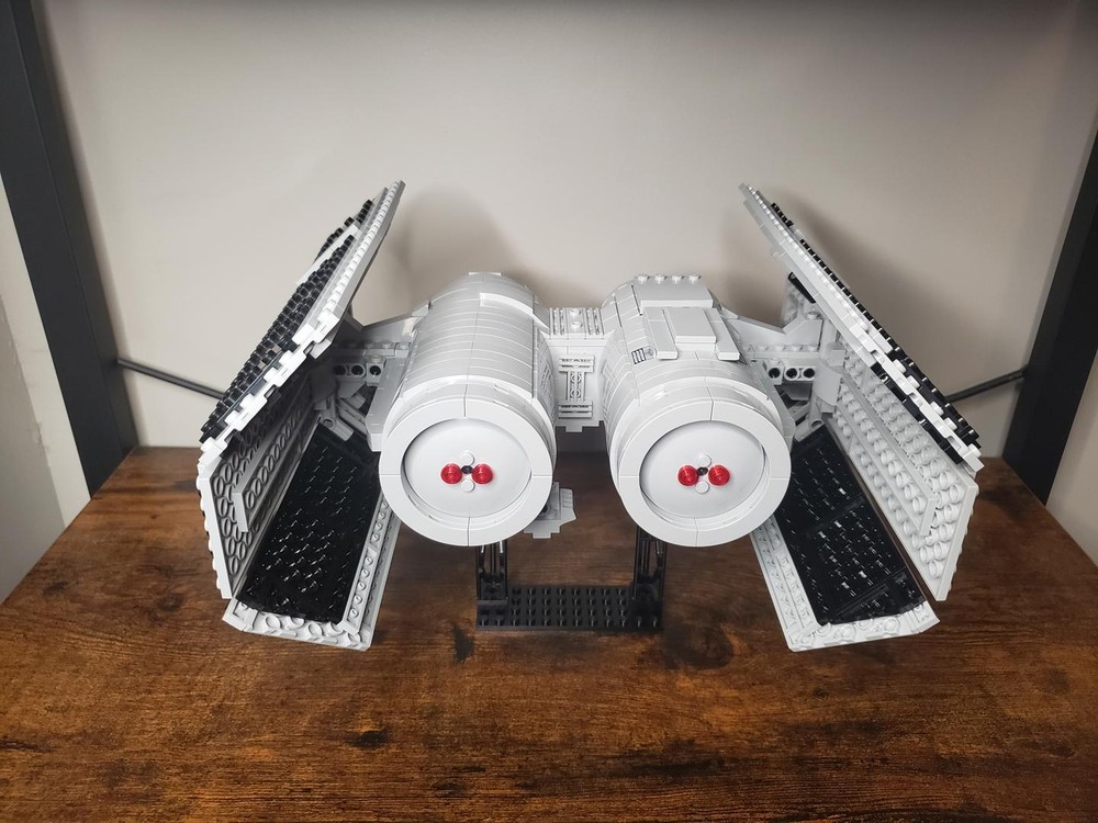 Lego Moc Tiesa Bomber Minifig Scale By Bricksota Rebrickable