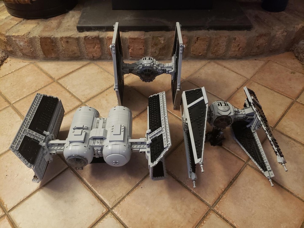 Lego Moc Tiesh Shuttle Minifig Scale By Bricksota Rebrickable