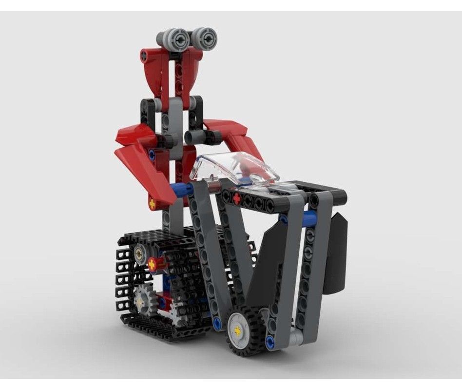 LEGO MOC Robot Waiter 42148 Alternative by ErikGS | Rebrickable - Build ...