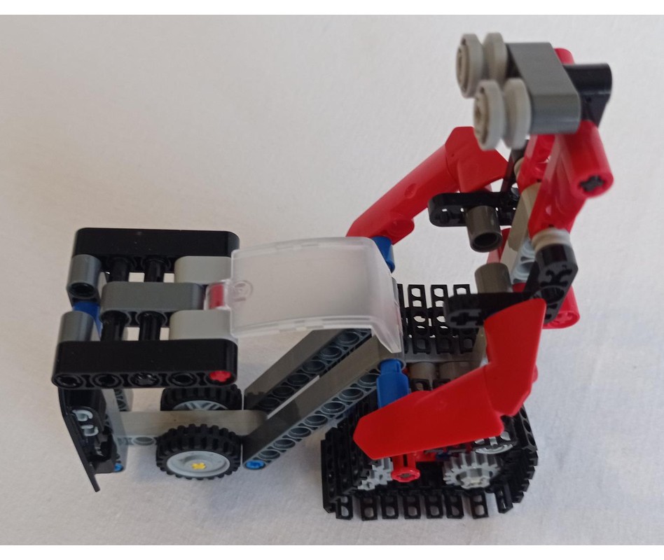 LEGO MOC Robot Waiter 42148 Alternative by ErikGS | Rebrickable - Build ...
