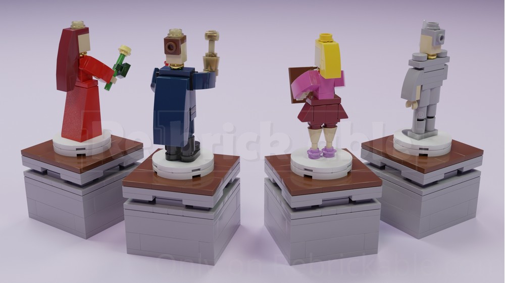 LEGO MOC Medieval Statues by Steinedieb | Rebrickable - Build with LEGO