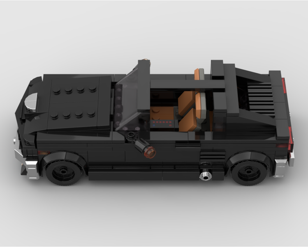 LEGO MOC 80s Agent Car by aVimes | Rebrickable - Build with LEGO