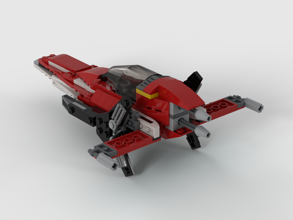 Lego Moc Arwing Star Fox 64 By Welsh Dynasty Builds Rebrickable