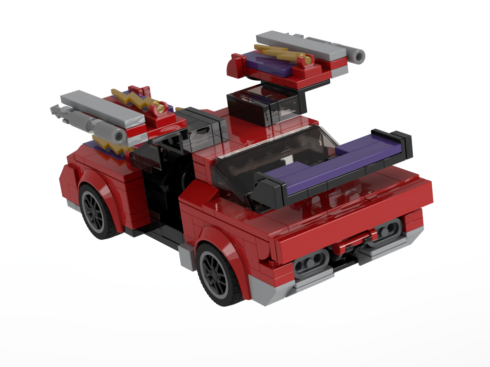 LEGO MOC M.A.S.K. Thunderhawk 8wide by Linse | Rebrickable - Build with ...