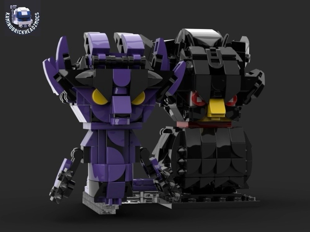 LEGO MOC Tokoyami and Dark Shadow by mandroid99 | Rebrickable - Build ...